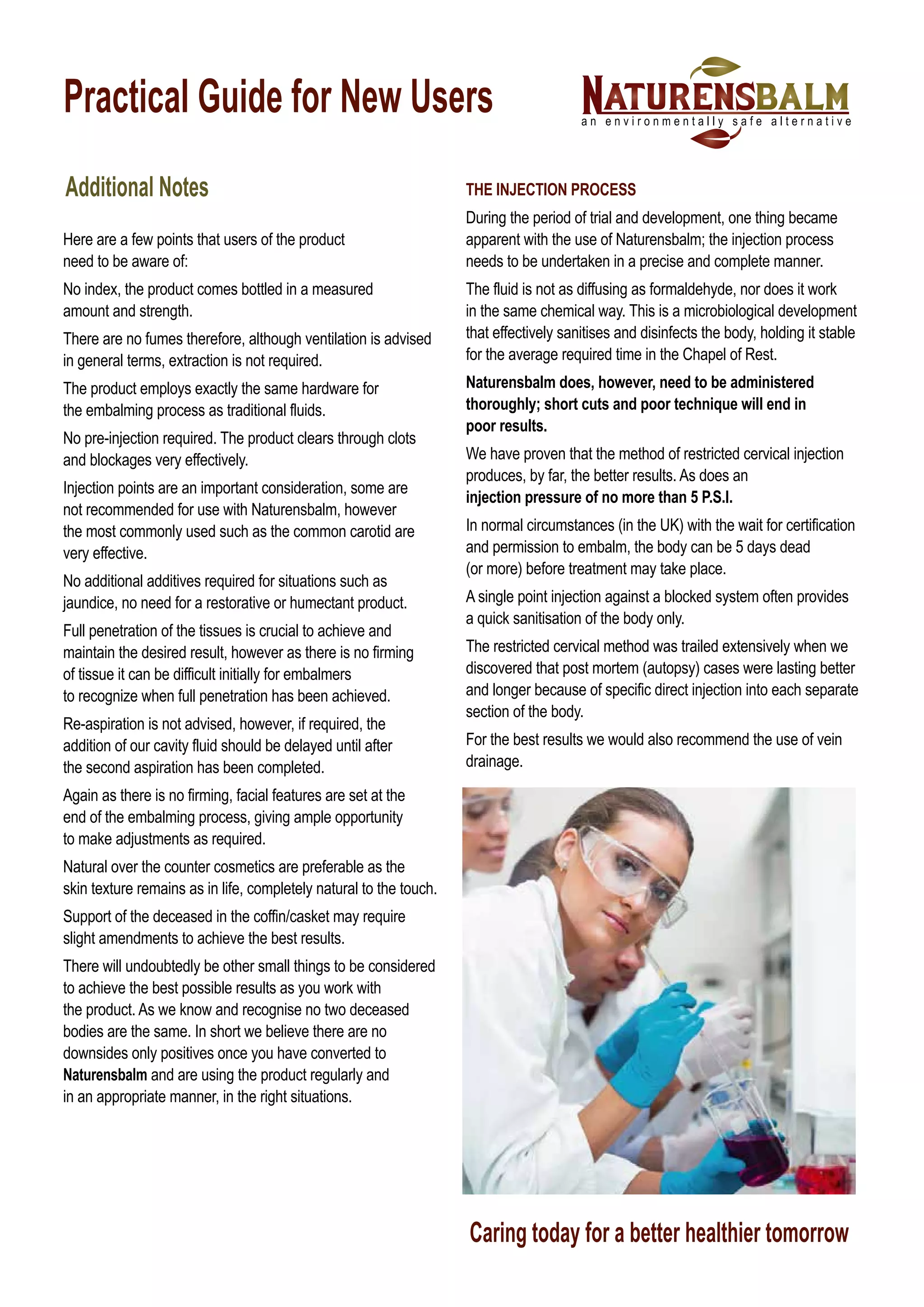 Naturensbalm 2014 Catalogue - Supplying quality user friendly embalming ...