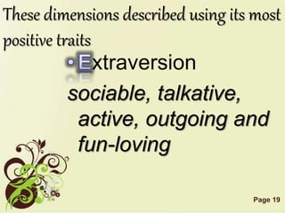 Nature, nurture and personality | PPTX