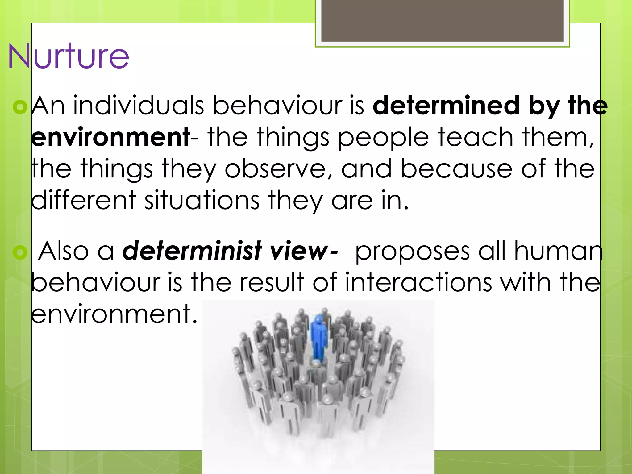 Nature nurture powerpoint | PPTX