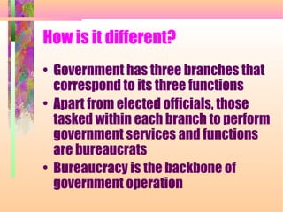 Nature of bureaucracy | PPT