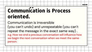 Defining Communication and Characteristics | PPTX