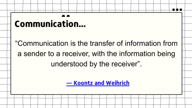 Defining Communication and Characteristics | PPT | Free Download