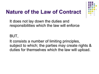 Nature of contract | PPT