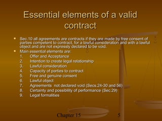 Nature of contract-2 | PPT
