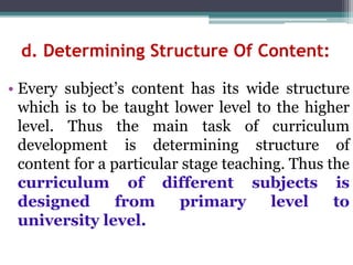 Nature of curriculum need and importance of curriculum development | PPTX