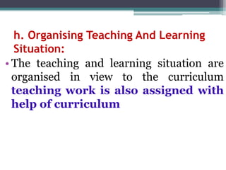 Nature of curriculum need and importance of curriculum development | PPTX