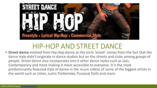 natureofdance-.pptx | Hip Hop Music | Music