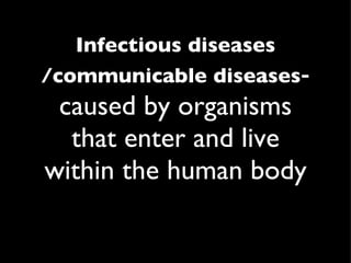 Nature of diseases | PPT