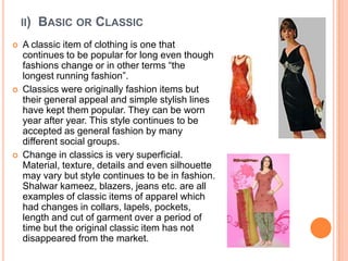 Nature of fashion | PPTX