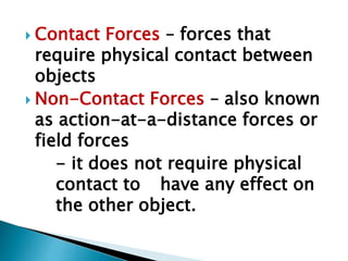 Nature of forces | PPTX