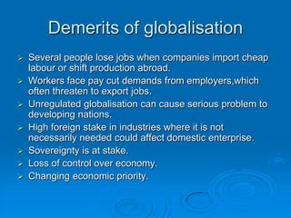 Nature of globalisation | PPT