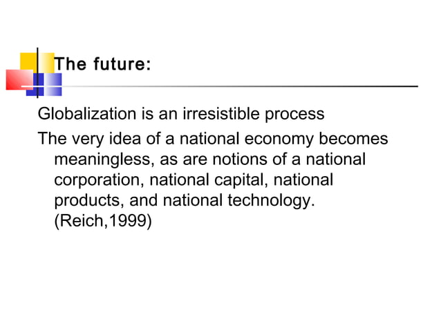 Nature of globalization | PPT