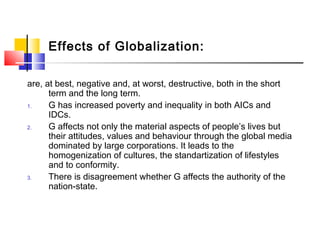 Nature of globalization | PPT