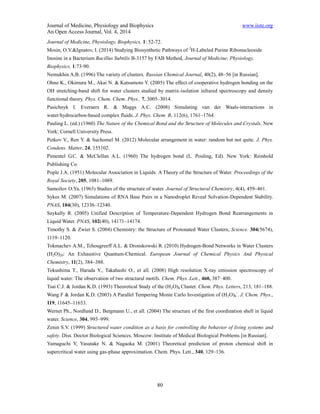 Nature of hydrogen bonds in liquids and crystals | PDF