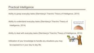 Nature of intelligence | PPTX | Adult Education | Education