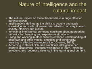 Nature of intelligence | PPT