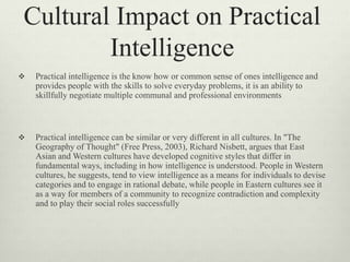 Nature of Intelligence | PPT
