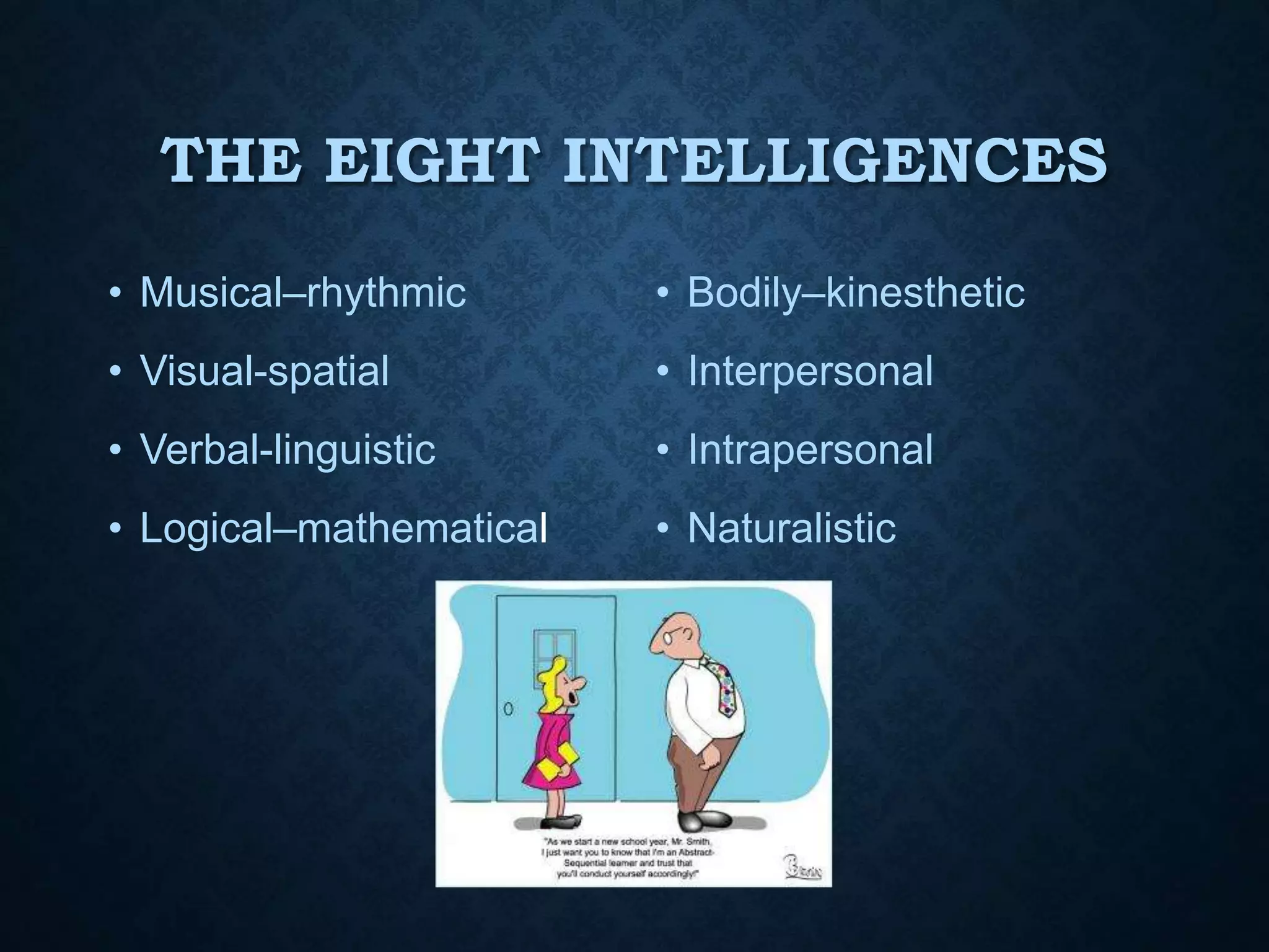 Nature of intelligence Presentation | PPT