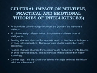 Nature of intelligence Presentation | PPT