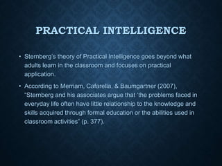 Nature of intelligence Presentation | PPT