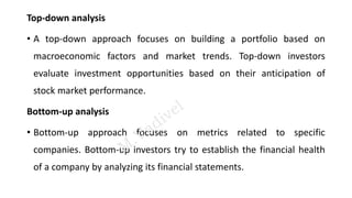 Nature of Investment and Investment Analysis | PPTX