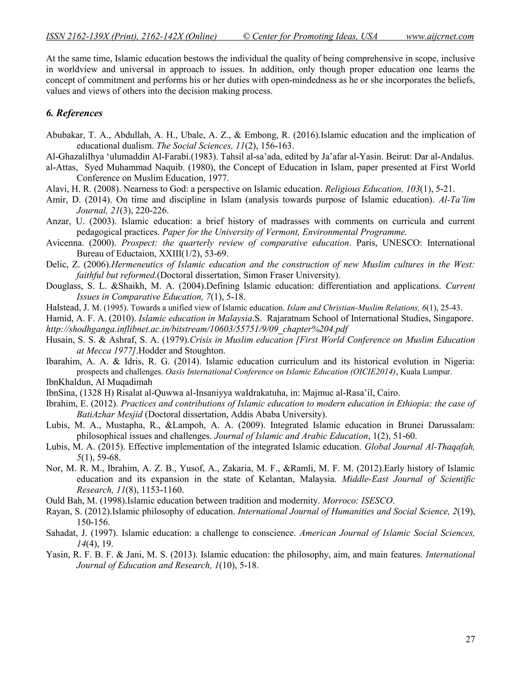 Nature of islamic studies as a subject | PDF