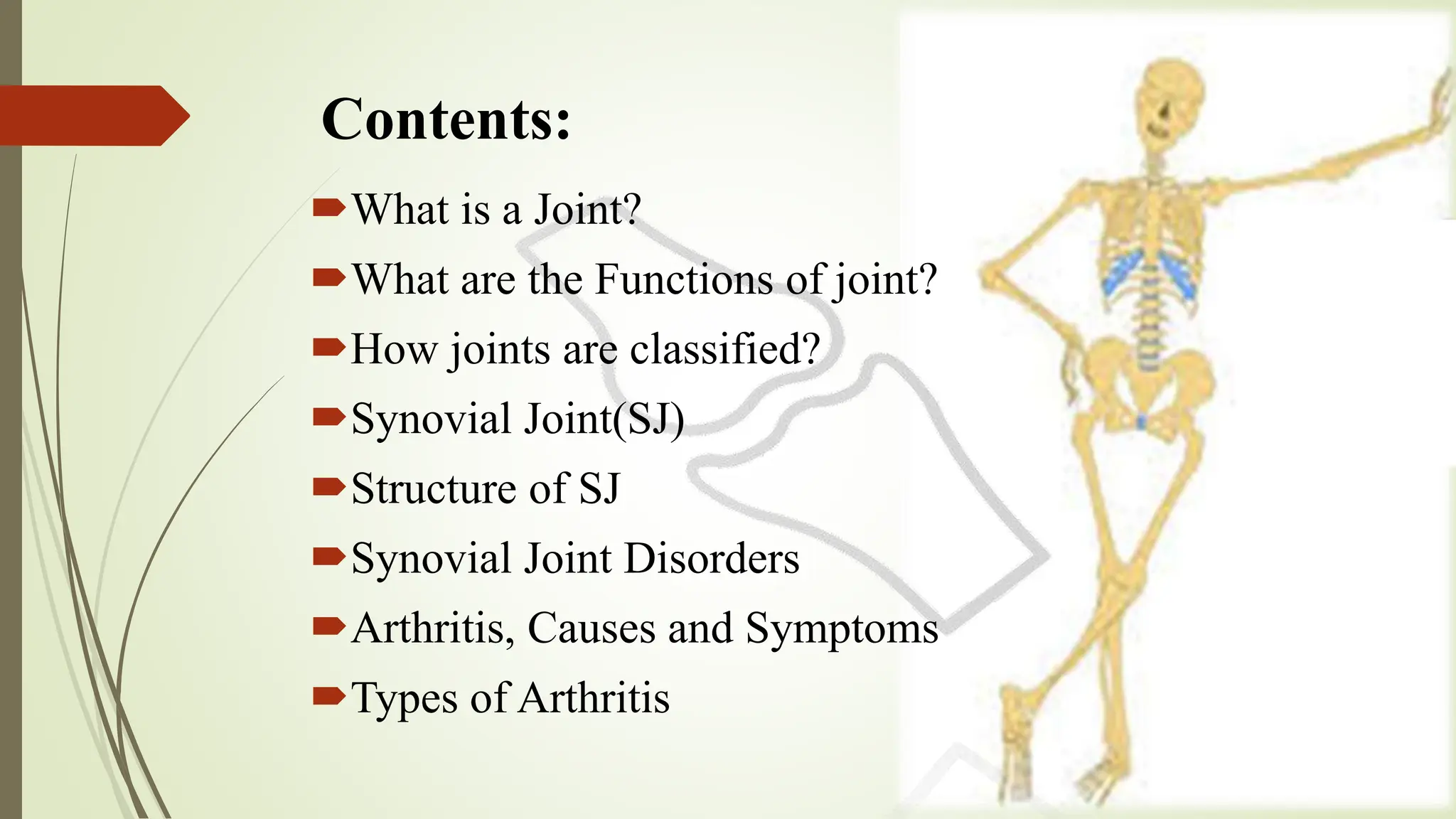 Nature of Joints & Joints Diseases ppt.pptx