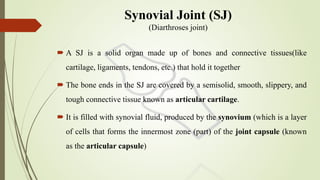 Nature of Joints & Joints Diseases ppt.pptx