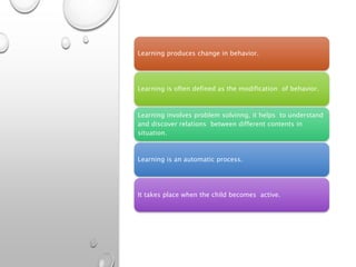 Nature of learning | PPTX