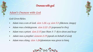 Oneness With God | PPT