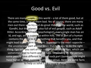 Nature of Man presentation | PPTX