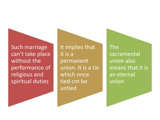 Nature of marriage | PPTX