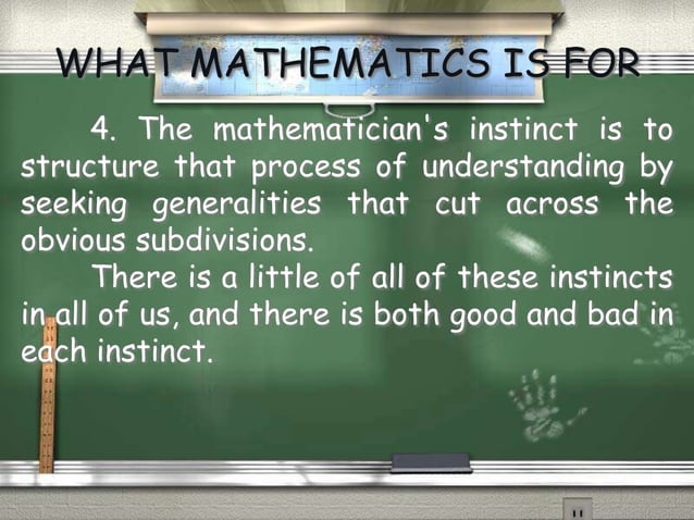 Nature of Math. This is an exploration of Mathematics | PPT