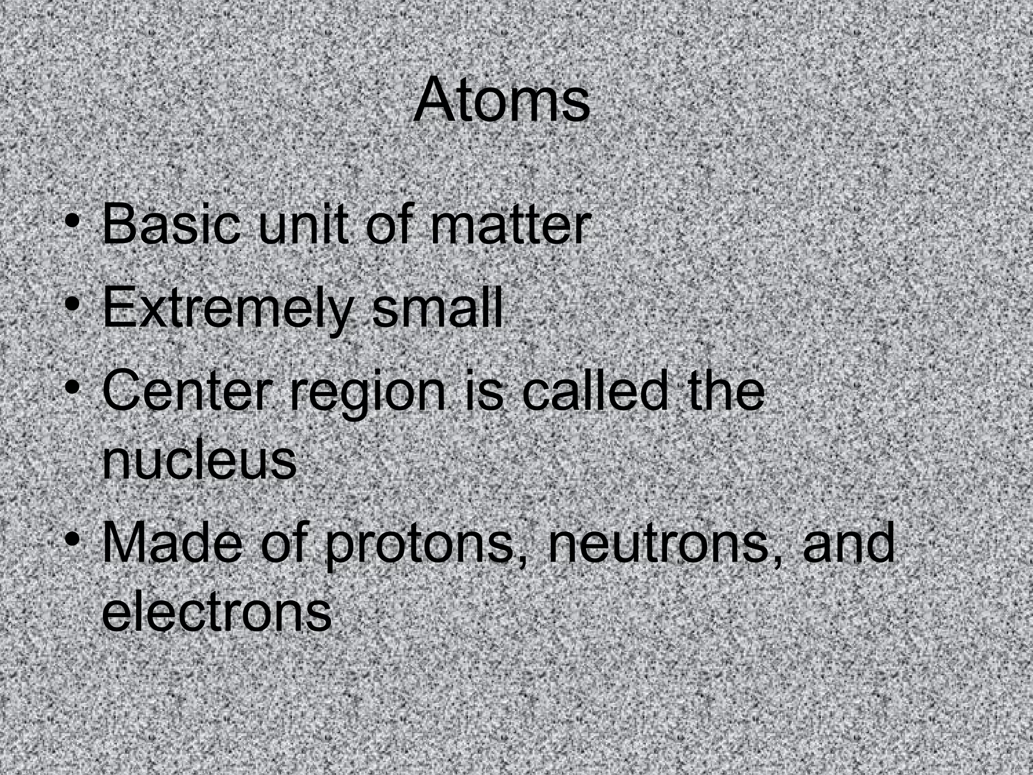 Nature of matter chemistry of life - chapter 2 | PPT