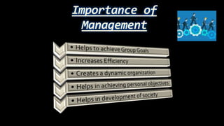 Nature of Management class 12 ppt | PPTX | Executive Leadership ...