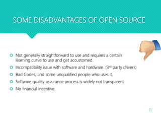 Nature of open source | PPT
