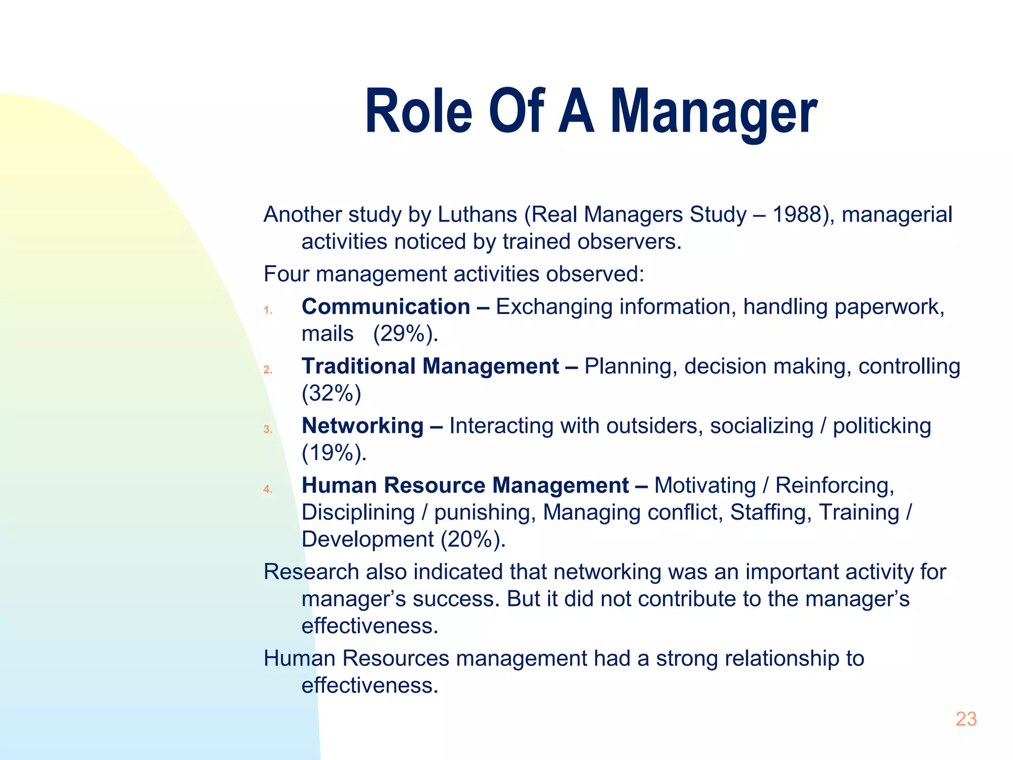 Nature of organization & management | PPT