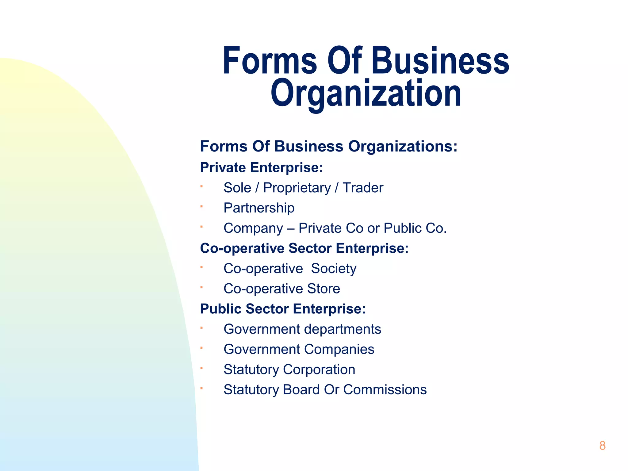 Nature of organization & management | PPT