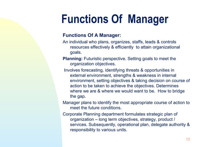 Nature of organization & management | PPT | Executive Leadership ...