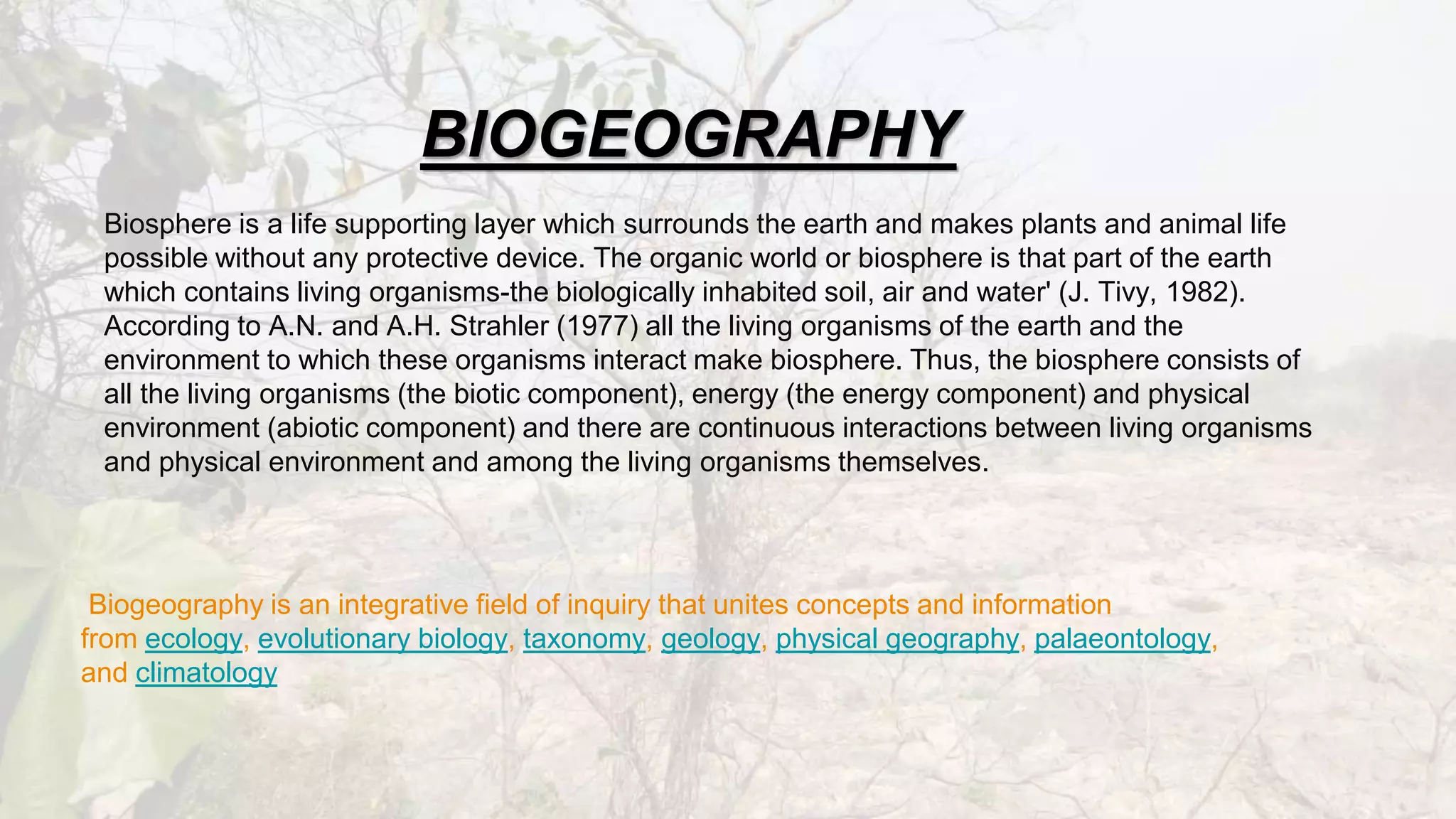 Nature of physical geography | PPTX