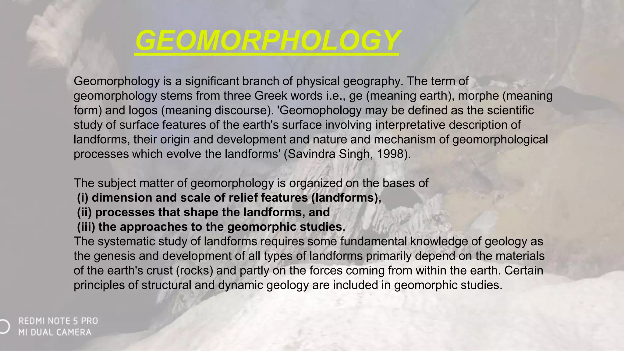 Nature of physical geography | PPTX