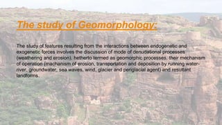 Nature of physical geography | PPTX