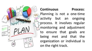 A presentation on the Nature of planning | PPTX