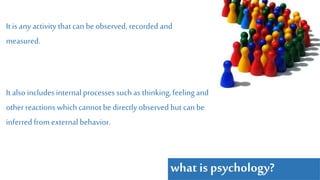 Nature of Psychology | PPTX