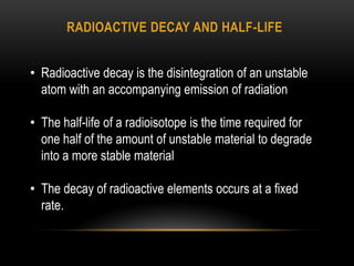 Nature of different types of radiations and impact of radiations ...