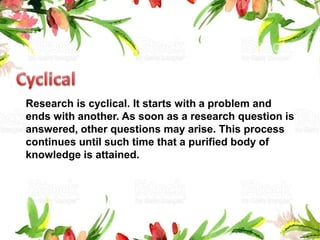 Nature of Inquiry and Research | PPTX