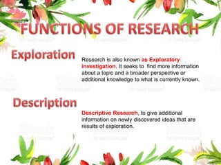 Nature of Inquiry and Research | PPTX
