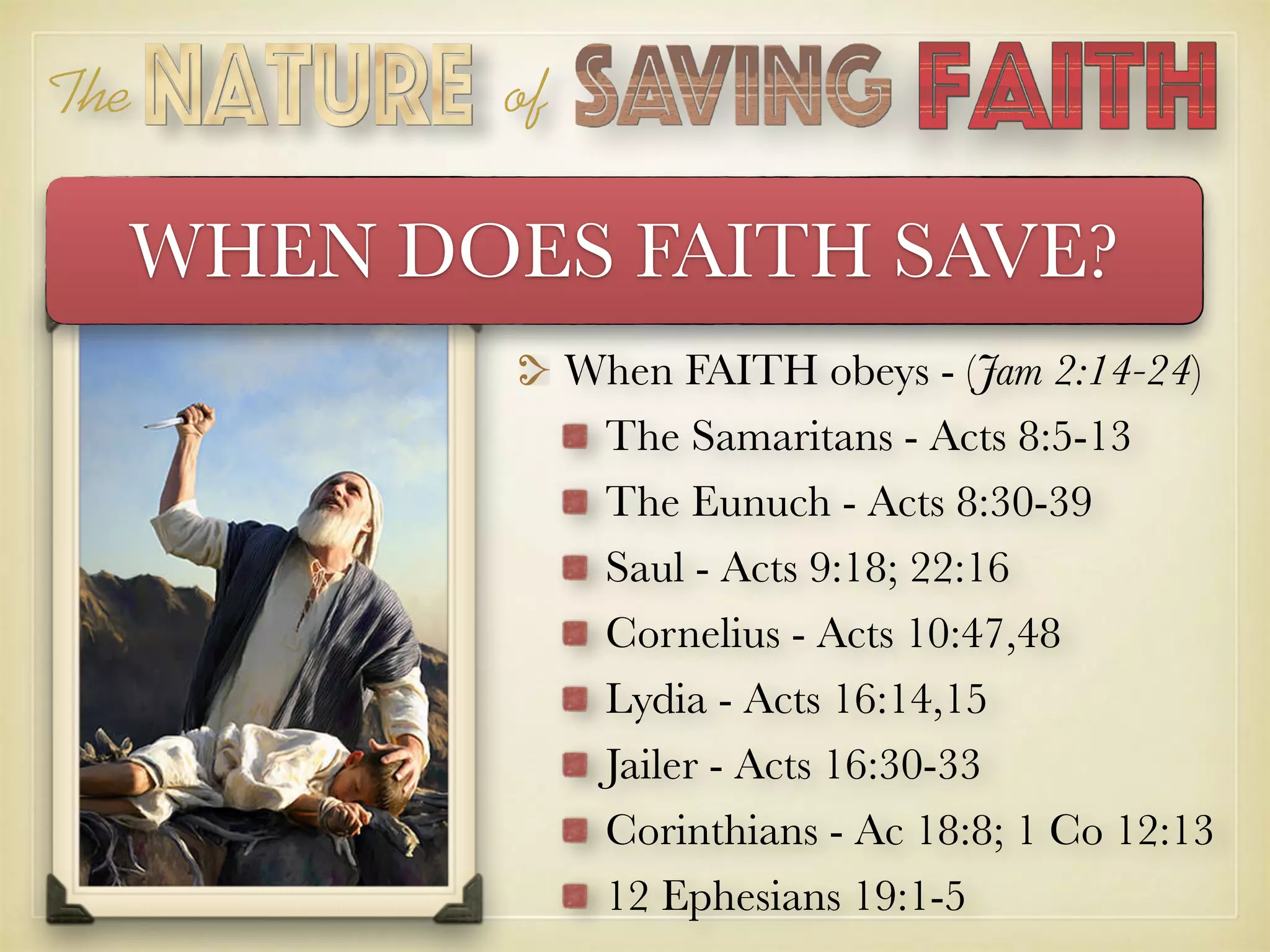 Nature of Saving Faith (3) | PDF