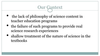 Nature of science | PPTX
