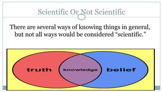 Nature of science | PPTX